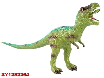 Simulated Taffy Dinosaur with IC (Large Green Tyrannosaurus Rex)