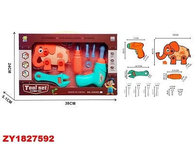 Disassembly and assembly of tools (elephant set)