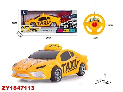 1:20 2-way remote control vehicle (taxi)