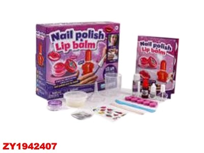 Scientific exploration! Nail polish, lipstick, experiments